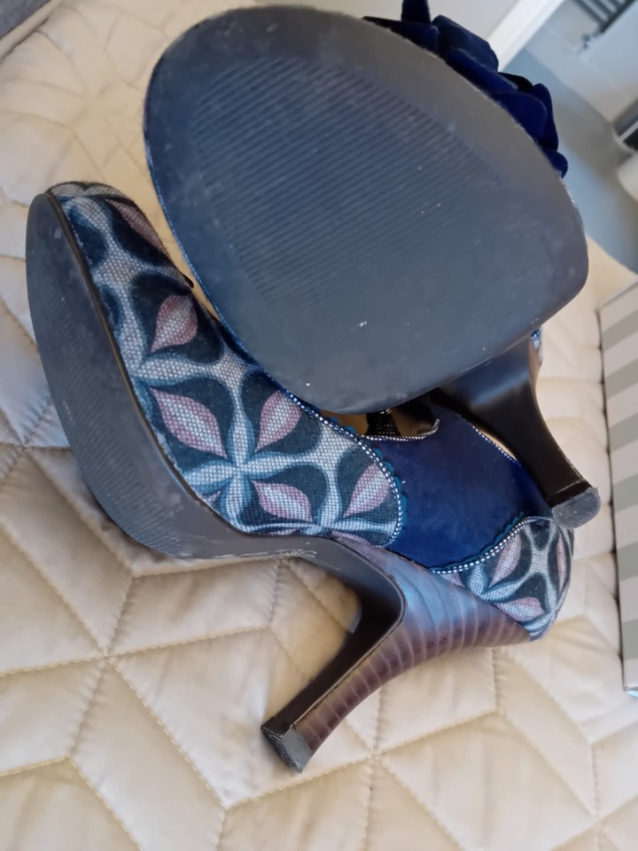 ruby shoo shoes size 5. blue and brown | eBay UK
