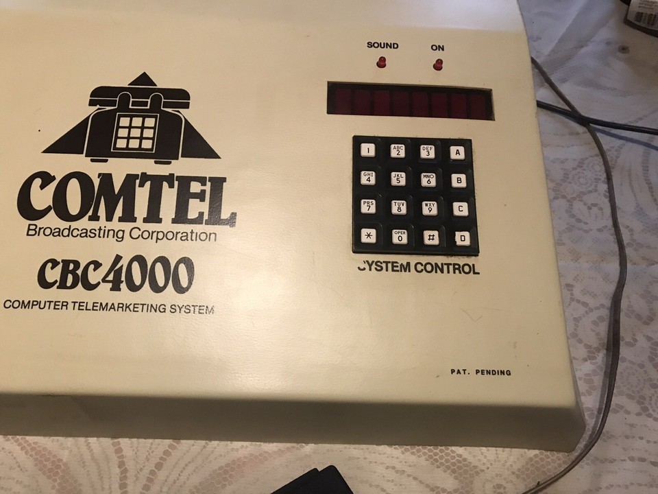 VTG Comtel CBC 4000 Computer Telemarketing System W/ Power Up | eBay