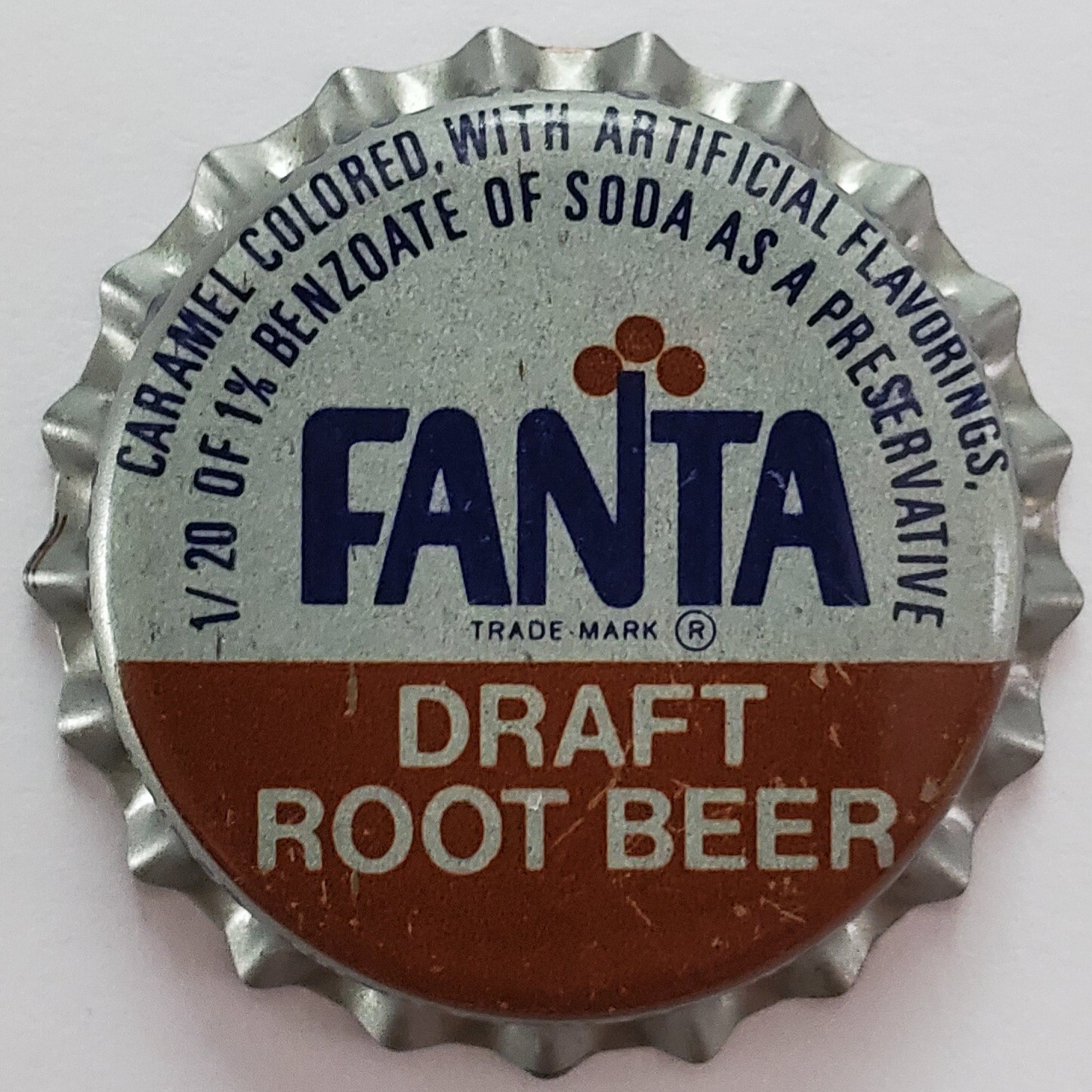 Vintage FANTA DRAFT ROOT BEER bottle cap; Unused 1970's; NOS; (ATLANTA ...