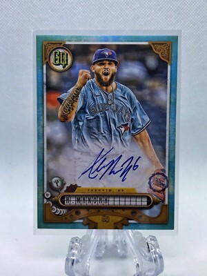 2022 Gypsy Queen Alek Manoah On-Card Auto Blue /99 Toronto Blue Jays ...