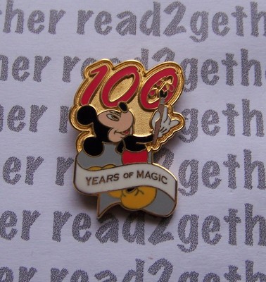 Disney Pin Mickey 100 Years of Magic Disney Travel Company Flex Pin | eBay