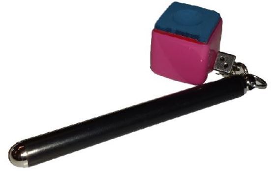 PINK 8-Ball POCKET Chalker - Chalk Holder - Comes w/ Masters Chalk - 8 ...