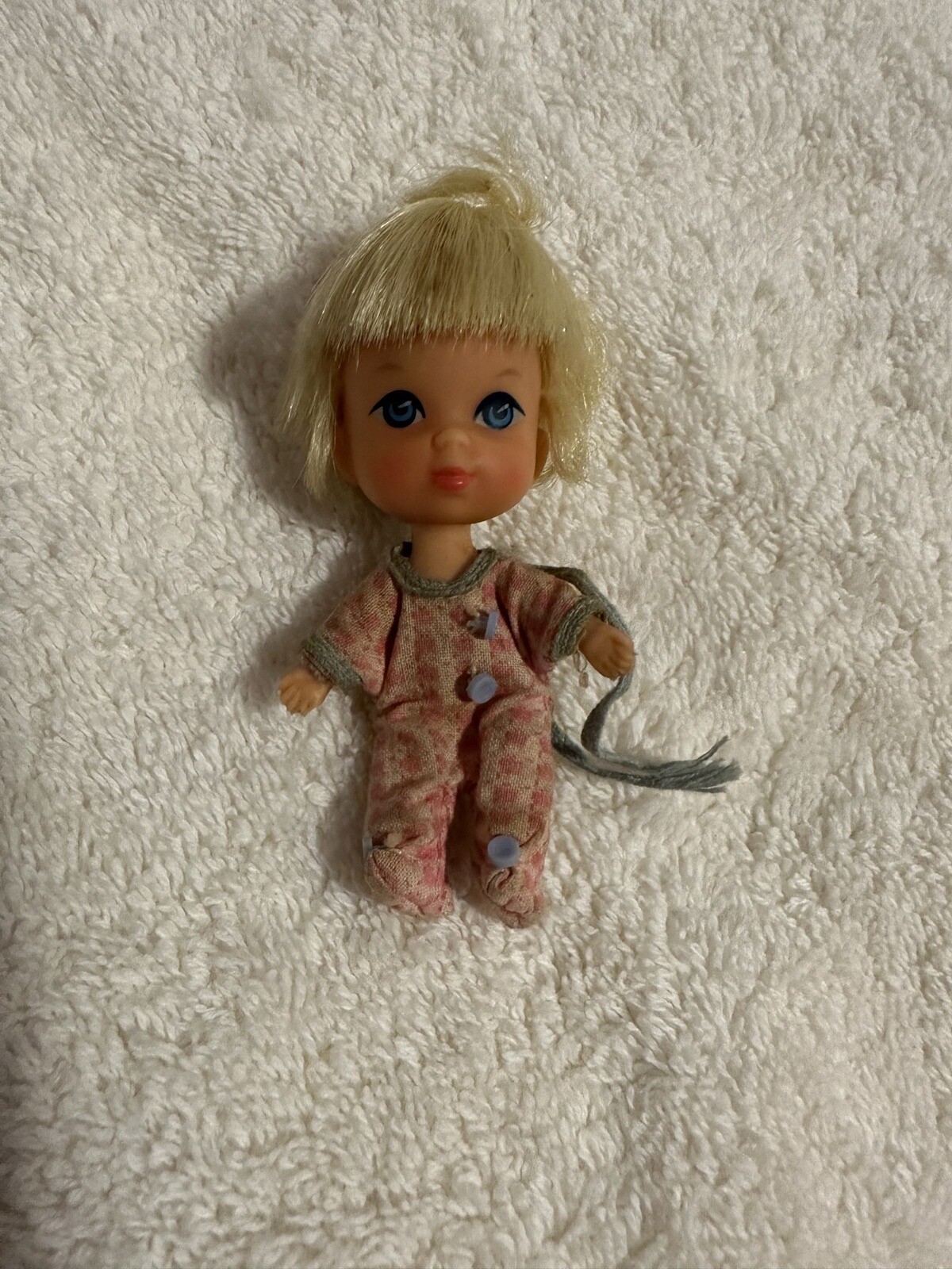 Liddle Kiddles Liddle Diddle Baby Doll Crib #3503 1966 Vintage Mattel ...