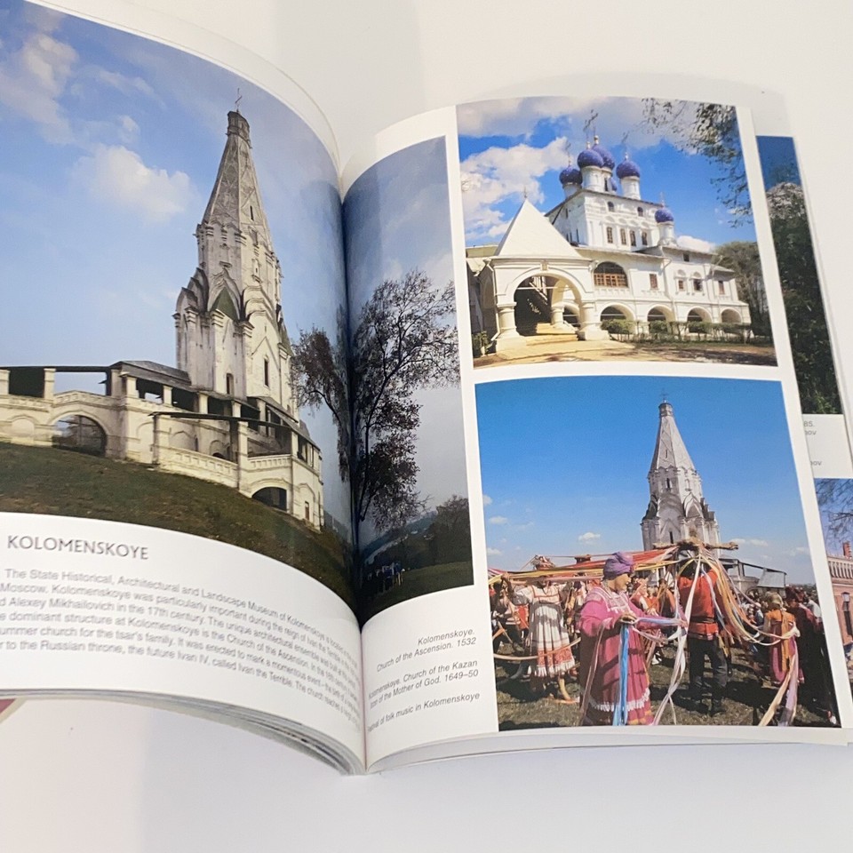 2004 Moscow Russia Vacation Tourist Travel Book Kremlin Map Moscow ...