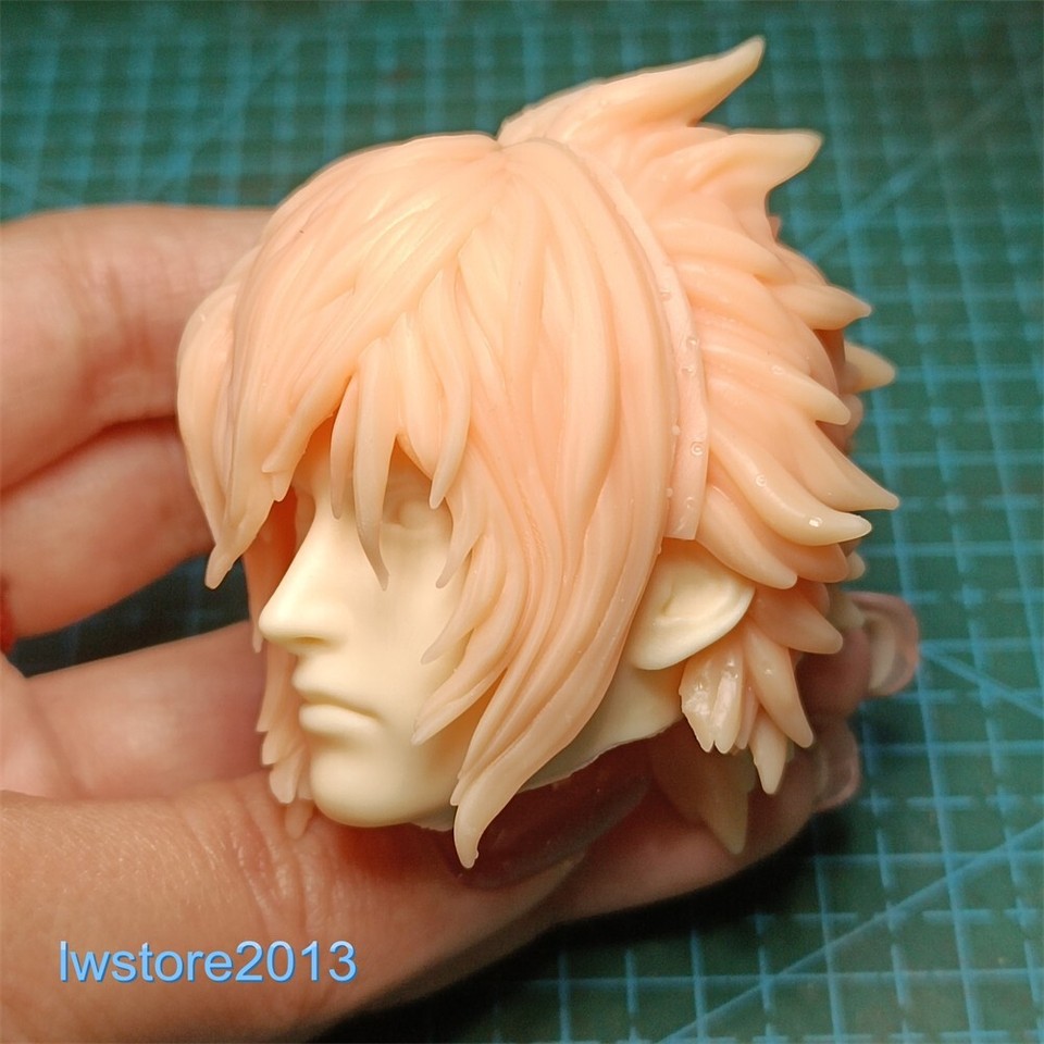Painted 1:12 Noctis Man Head Sculpt For 6" SHF Male Action Figure Body ...