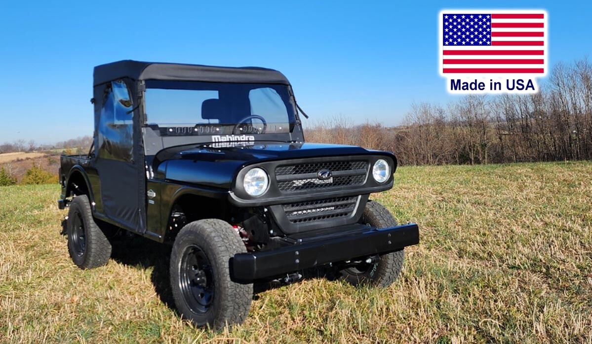 Mahindra Roxor 2022 & Newer FULL ENCLOSURE - HARD WINDSHIELD, Roof ...
