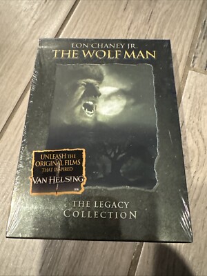 The Wolf Man Lon Chaney Jr. The Legacy Collection DVD *New & Sealed ...
