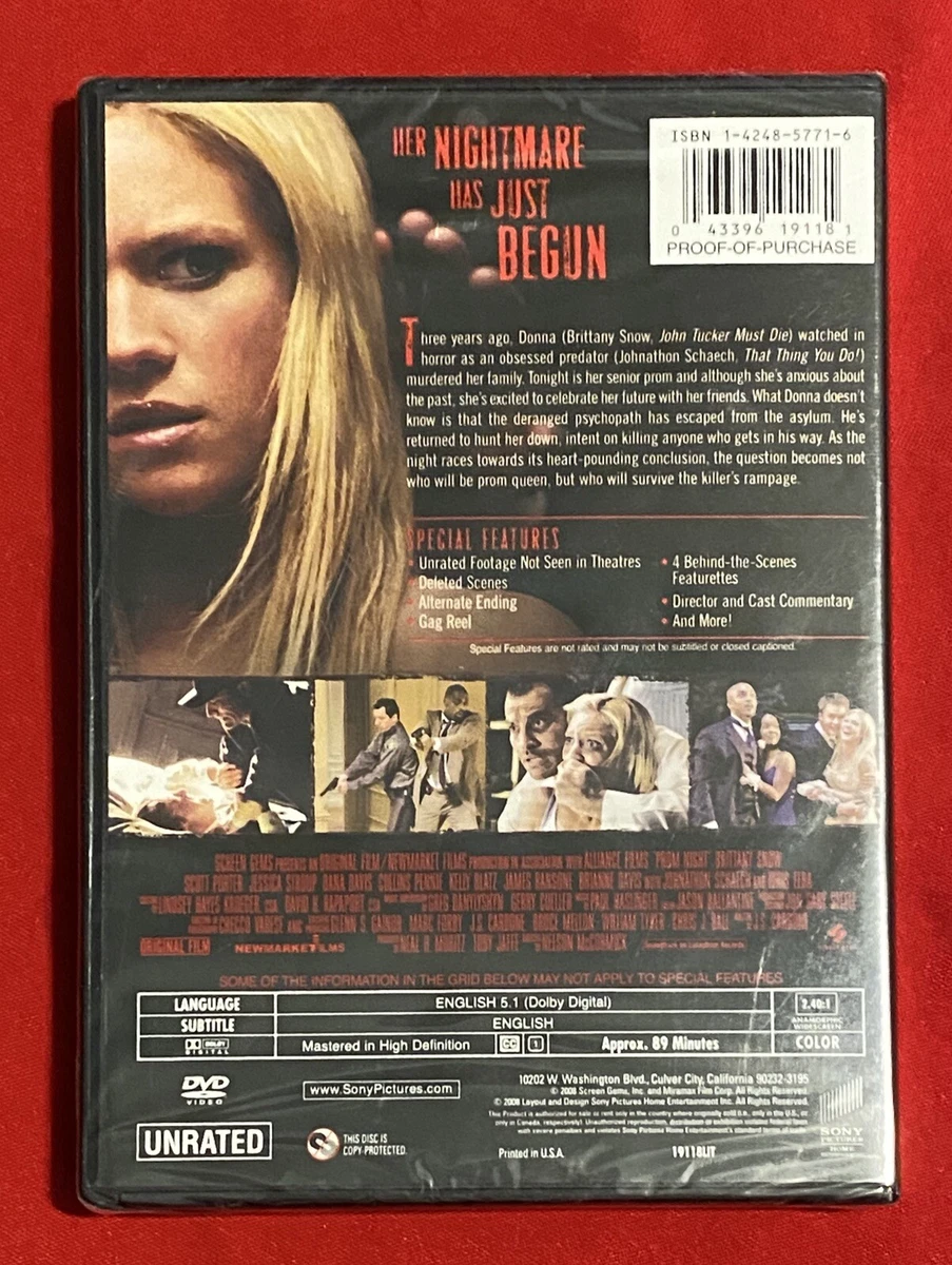 Prom Night 2008 Dvd
