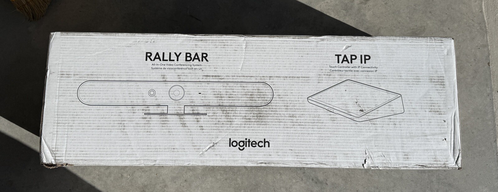 Logitech Rally Bar + TAP IP Video Kit Graphite Meeting Zoom Rooms 991 ...