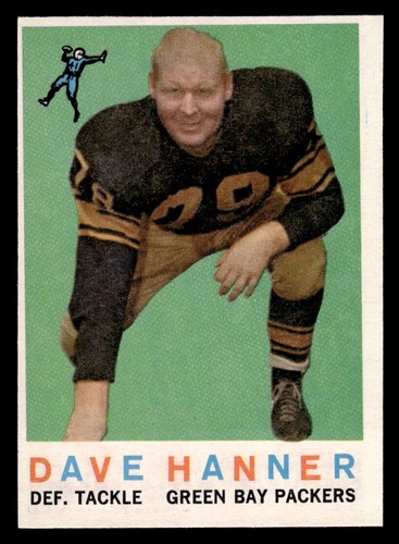 1959 Topps Football #64 Dave Hanner EX/MT *e2 | eBay