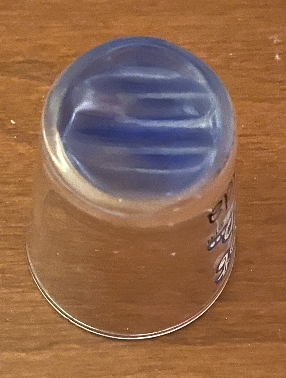 I got Tipsy In Bermuda Slanted Shot Glass Clear Blue. 2.4 Tall ...