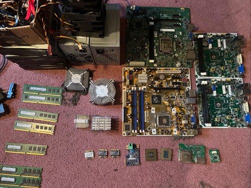 Large Lot Of HP, Dell Computer Parts: Old Models. All Parts work. | eBay