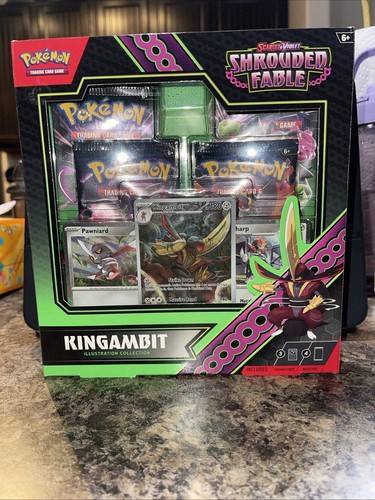 Shrouded Fable Kingambit Illustration Collection Set of 4 | eBay