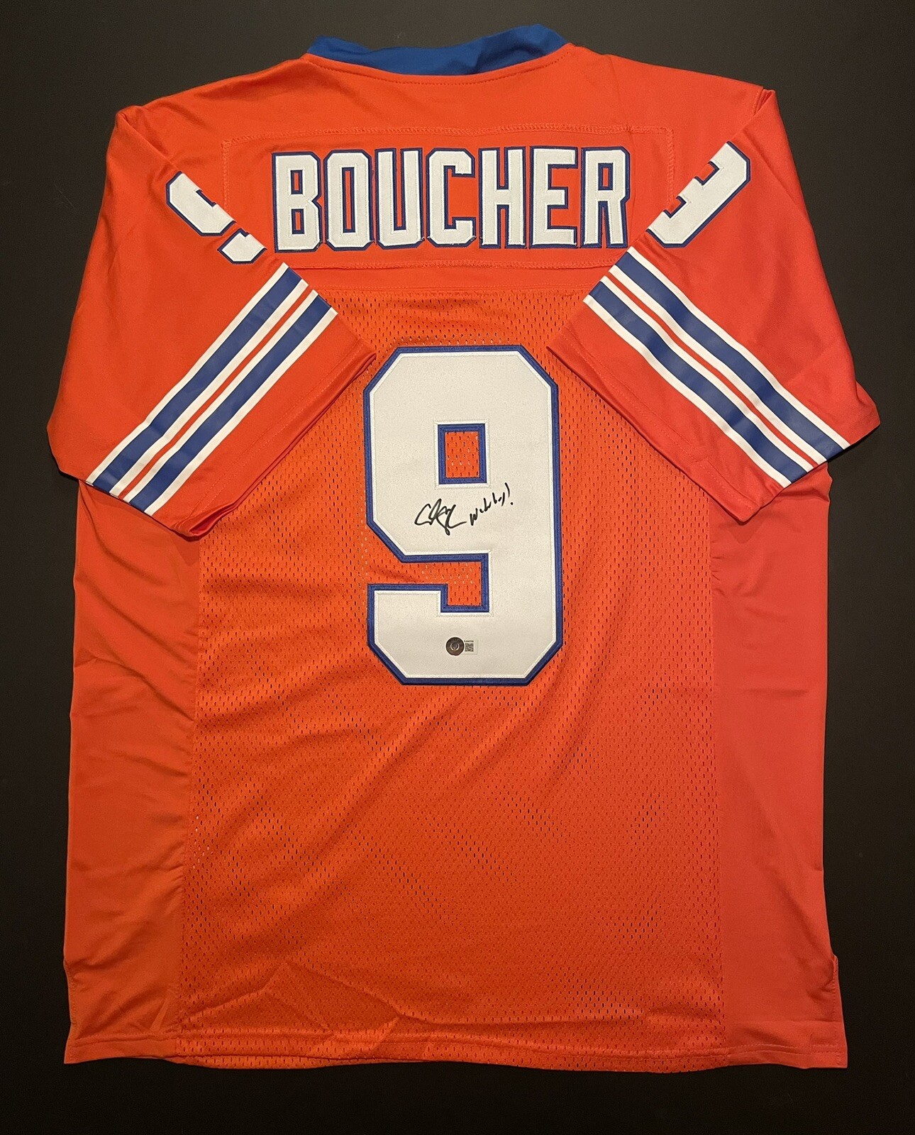 Adam Sandler Signed Autographed Waterboy Jersey Beckett BAS Waterboy ...