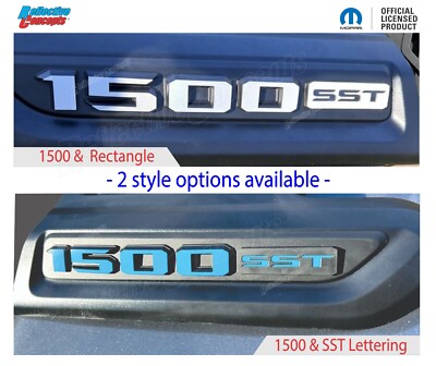 1500 SST Sport Performance Hood Emblem Overlay Decal Stickers - 2025 ...