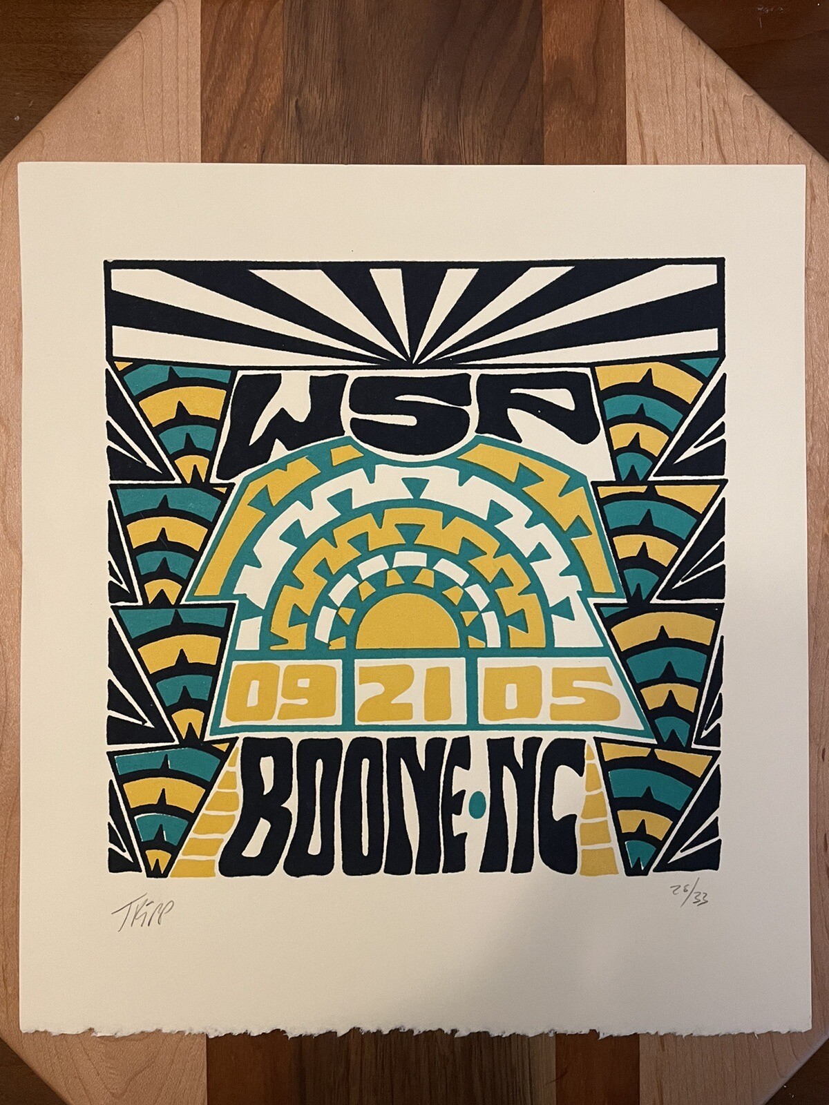 Widespread Panic Poster by Tripp Shealy - Tripps Prints - #28/33 | eBay