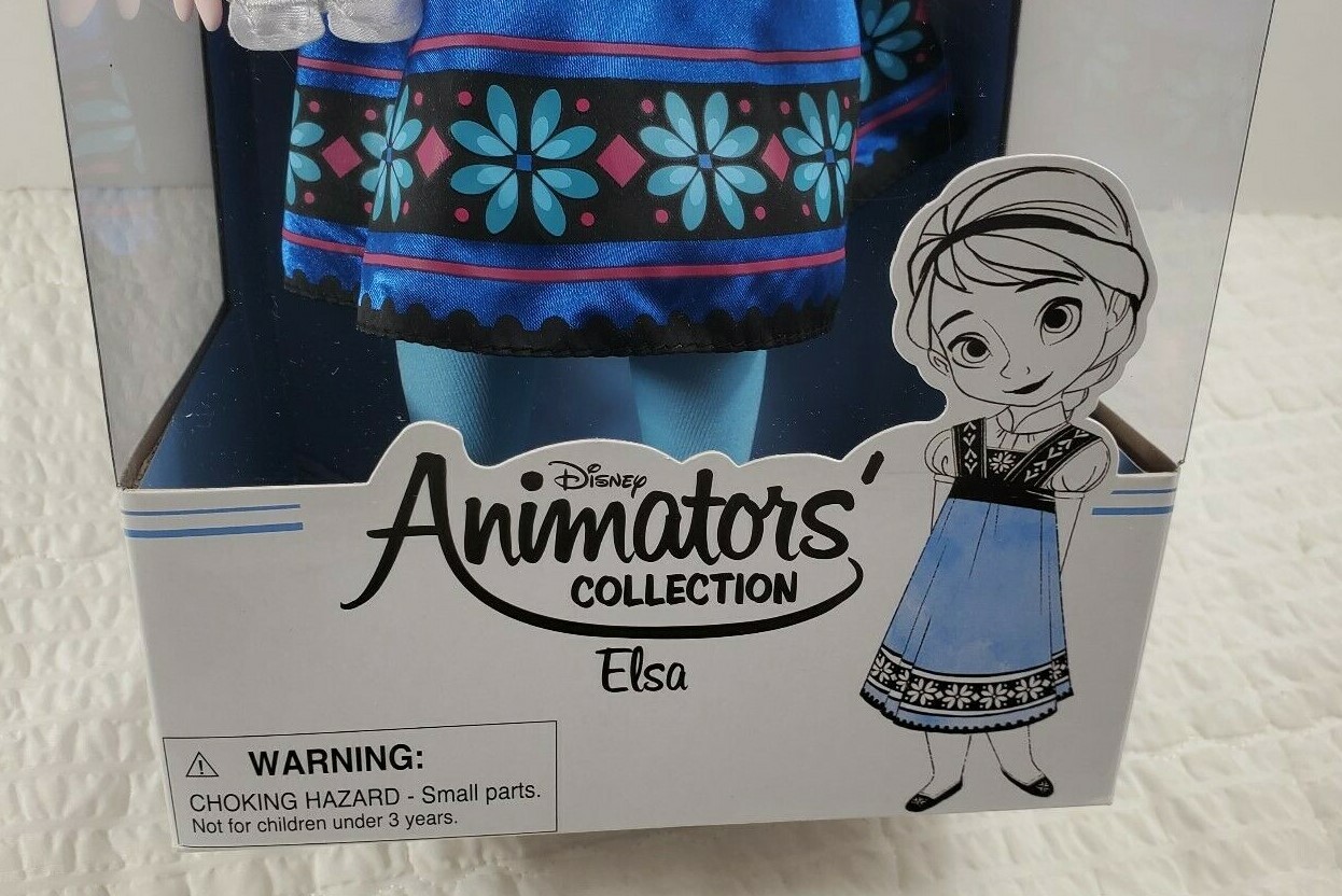 NEW Disney Animators' Collection ELSA 16" by Unten, Schwad & Kim Disney ...