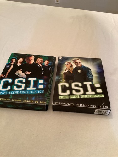 CSI: Crime Scene Investigation - The Complete 2nd & 3rd Seasons DVD ...
