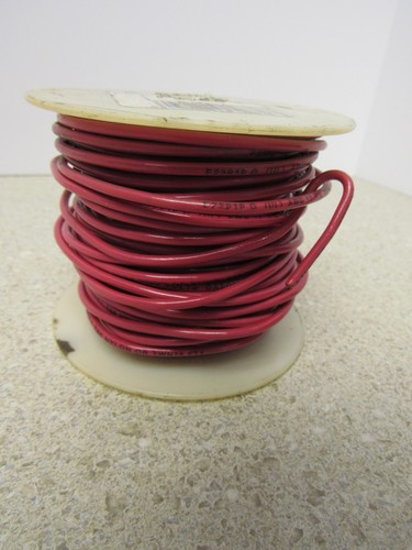 12AWG RED COPPER E23919 G,THHN OR THWN,VW-1 T-NYLON,YM-680,590,TWN75 FT ...