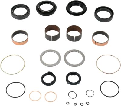 Pivot Works Front Fork Seal, Wiper & Bushing Rebuild Kit (PWFFK-H09-008 ...