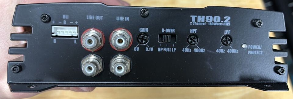 MTX TH Series TH90.2 180W RMS 2-Channel Class A/B Amplifier | eBay