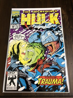 The Incredible Hulk #394 Introducing: Trauma Marvel Comics Group June ...