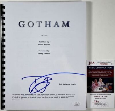 Donal Logue Signed Gotham Complete Pilot Episode Script Autograph JSA ...