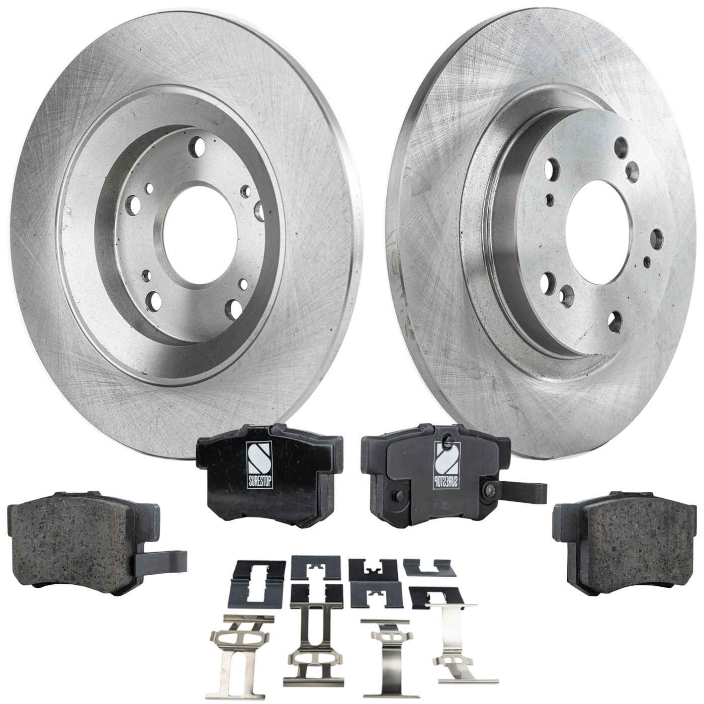 Rear Brake Disc Rotors and Pads Kit For Honda S2000 2000 2001 2002 2003 ...