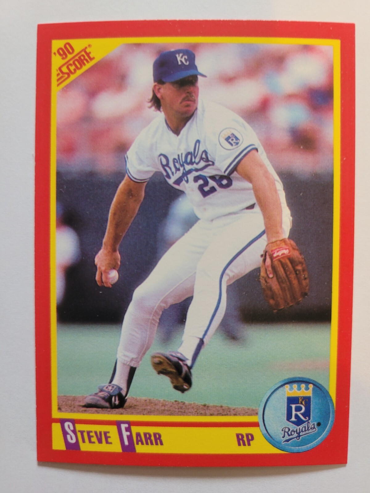 1990 SCORE STEVE FARR #356 NM | eBay