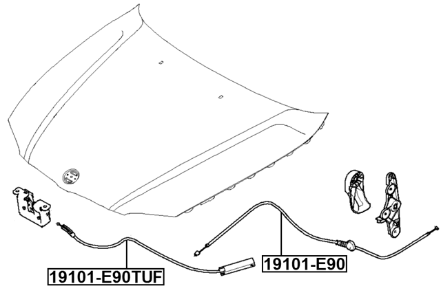 Cable Assembly Hood Lock Control For Bmw 51237184432 | eBay Australia