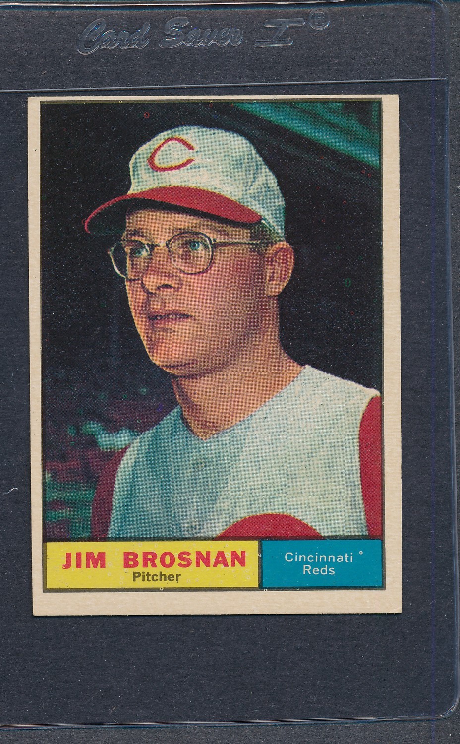 1961 Topps #513 Jim Brosnan Reds VG/EX *5195 | eBay
