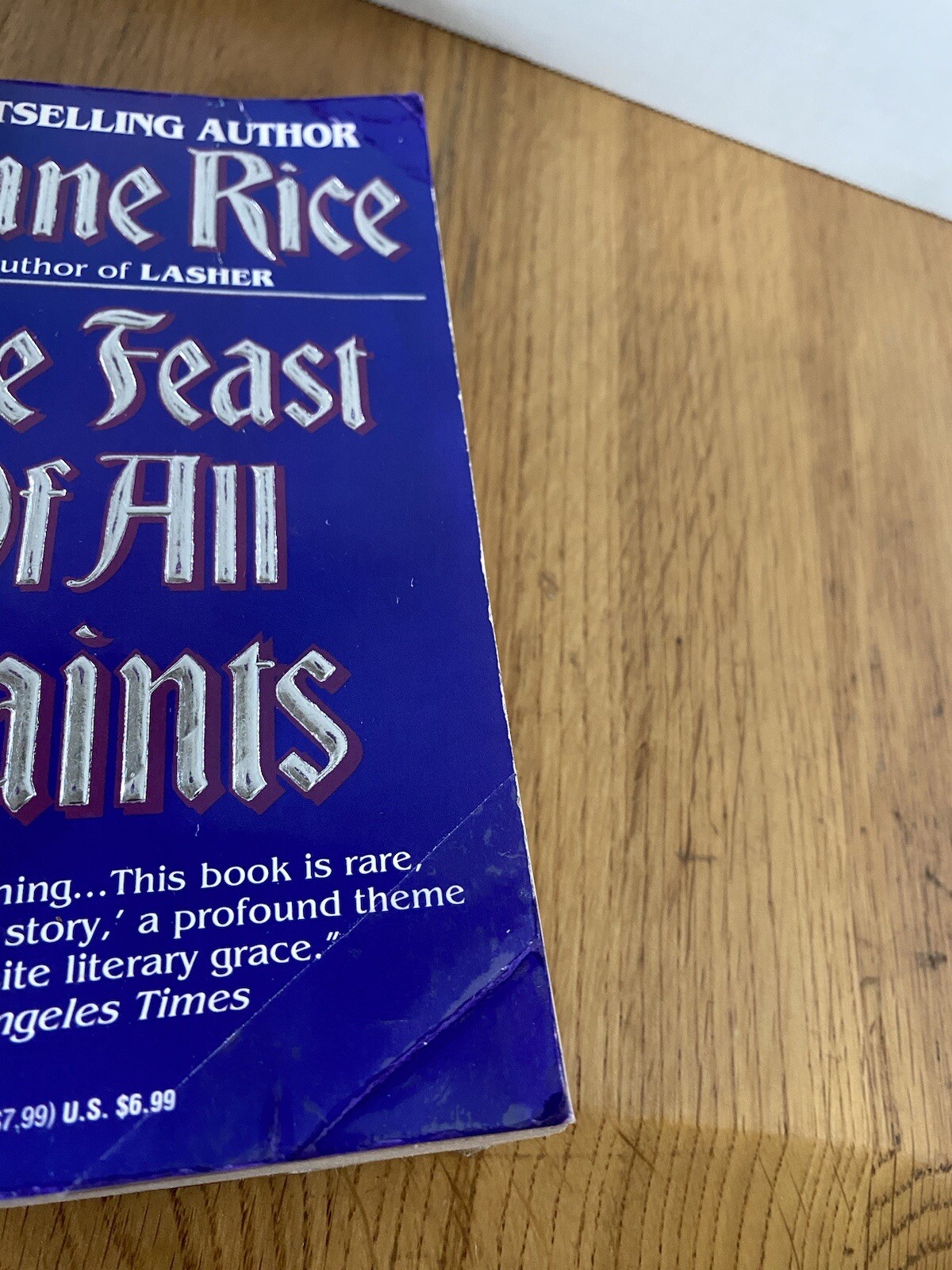 Anne Rice Lot Of 4 Paperback Books: Violin, Cry To Heaven, Feast Of All ...