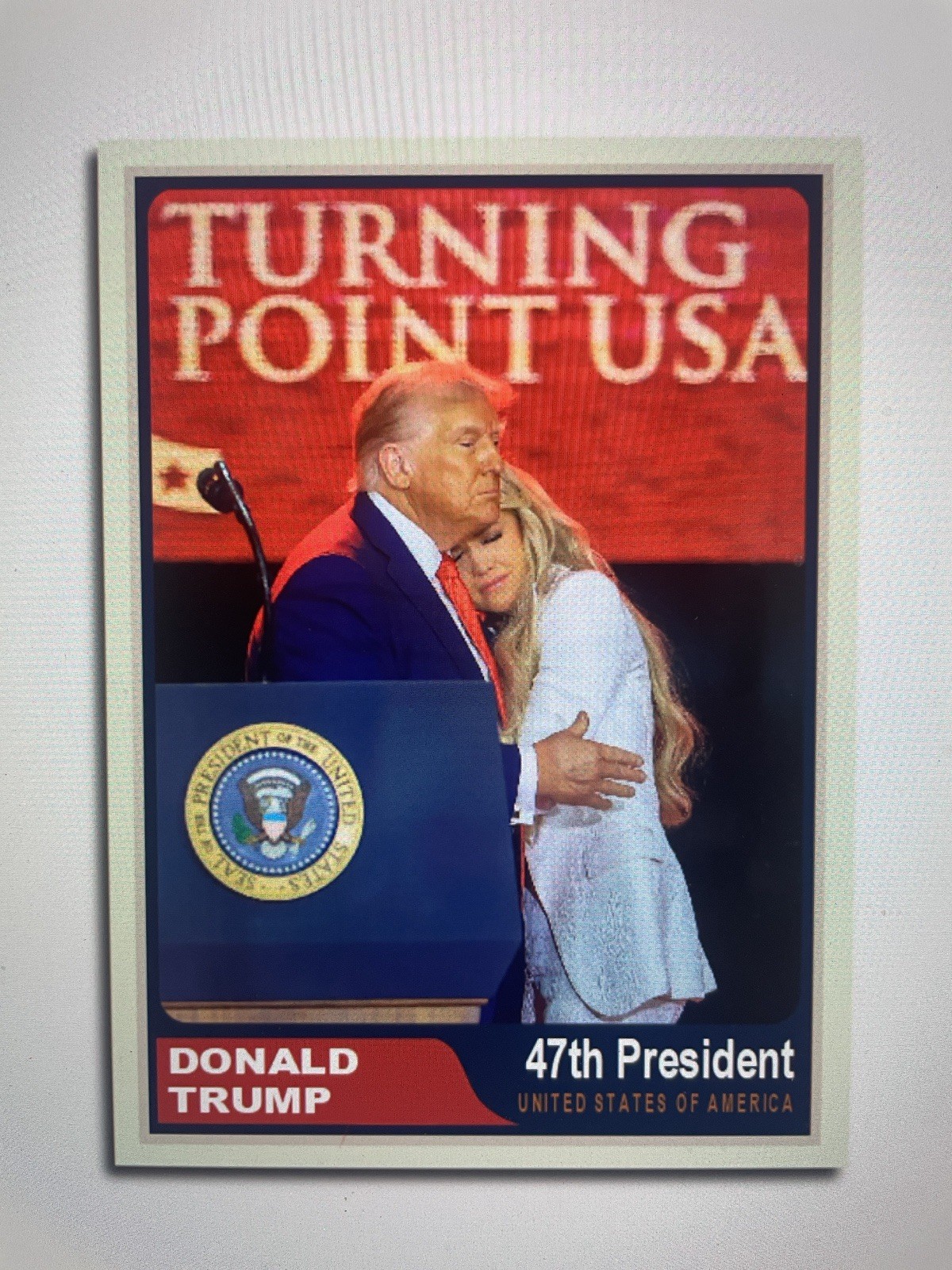 Donald Trump 2024 “47“ Custom ACEO Card With Erika Kirk | eBay