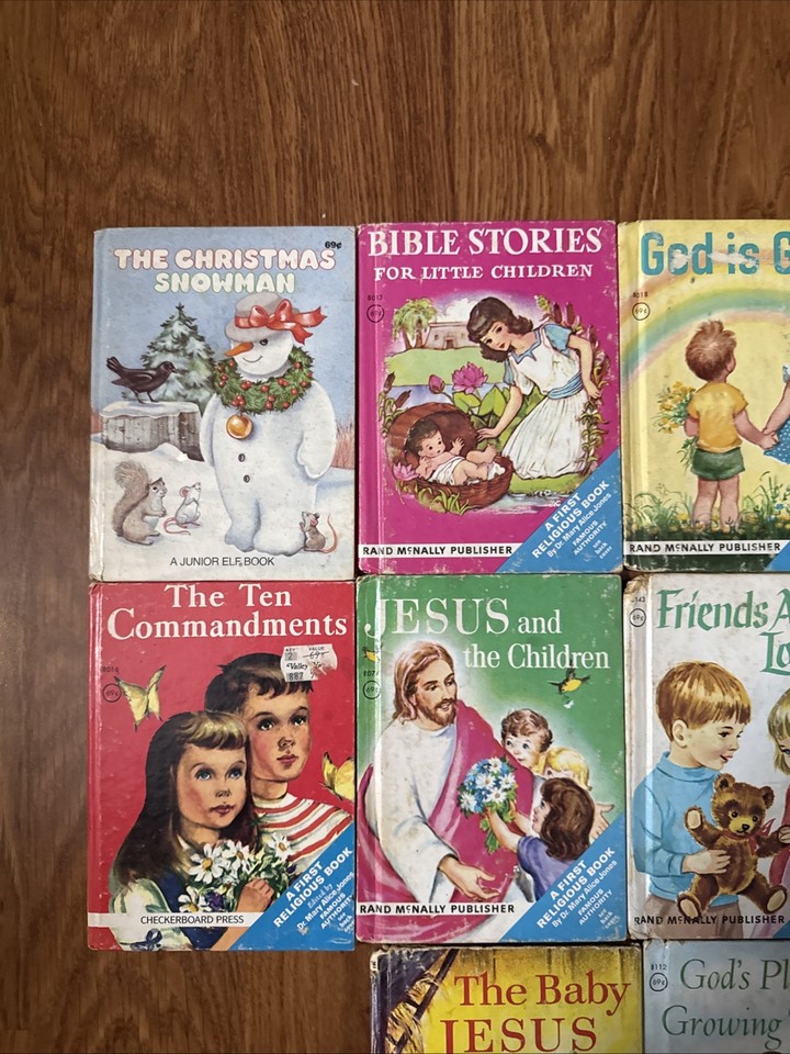 Vintage Lot Of 13 Kids books - Rand McNally Junior Elf Books | eBay