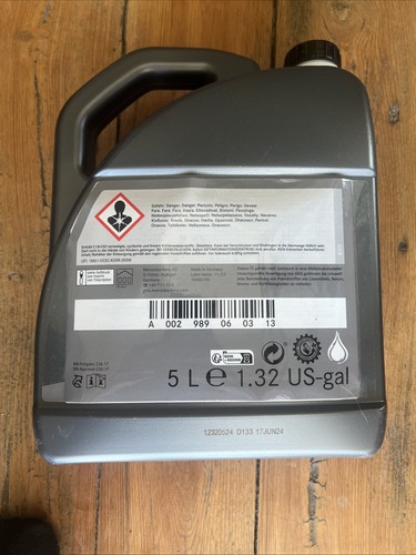 Genuine Mercedes ATF D971 MB236.17 5 liters/ multiple available/ 725 ...
