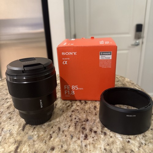 Sony FE 85mm f1.8 Lens E-Mount SEL85F18 - awesome condition - No ...