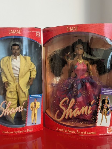 Mattel Vintage Jamal and Shani African Doll - Makers Of Barbie And ...