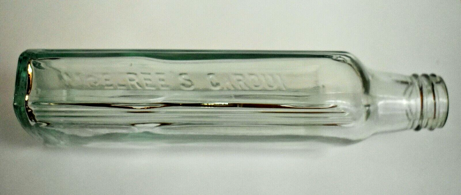 Antique Mcelree's Cardui Glass Aqua Green Bottle The Chattanooga ...