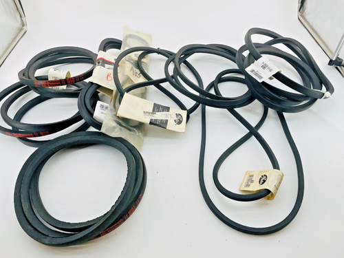 Lot of 9 New Gates Hi-Power V-Belt Various Sizes A68 A80 A90 B66 B75 ...