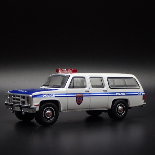 1973-1991 GMC SUBURBAN 2500 NYPD POLICE SQUAREBODY 1/64 SCALE DIECAST ...