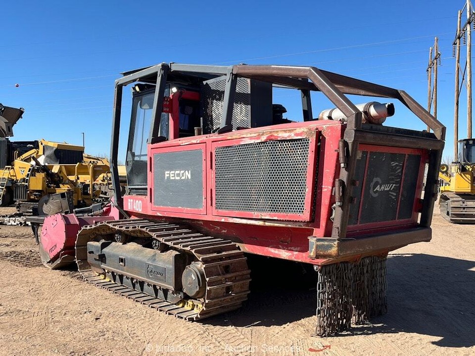 2007 Fecon RT400 87'' Skid Steer Forestry Crawler Dozer Mulcher Tractor ...