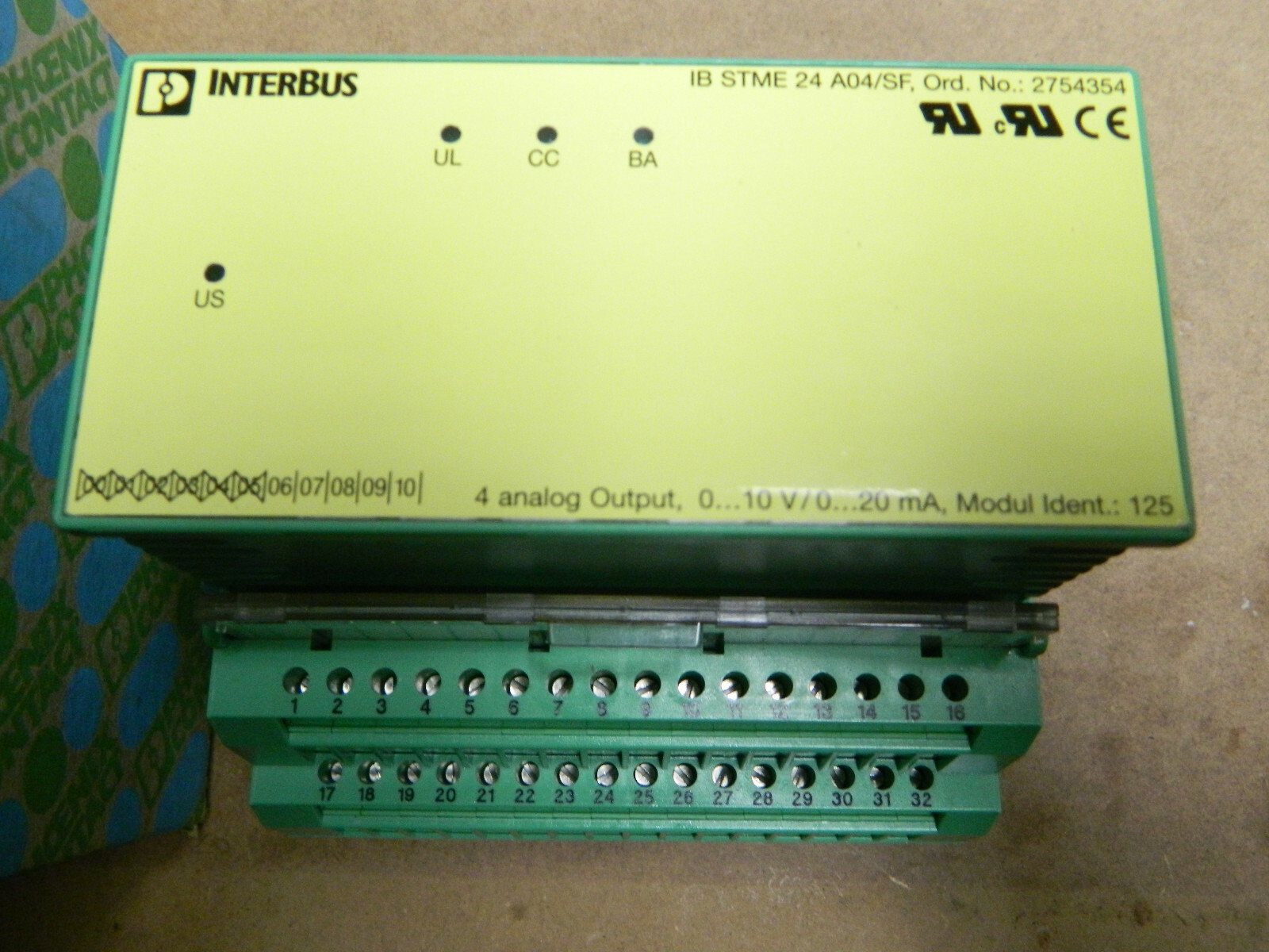 Phoenix Contact Interbus IB St 24 AO 4/sf 2754312 Geb online kaufen | eBay