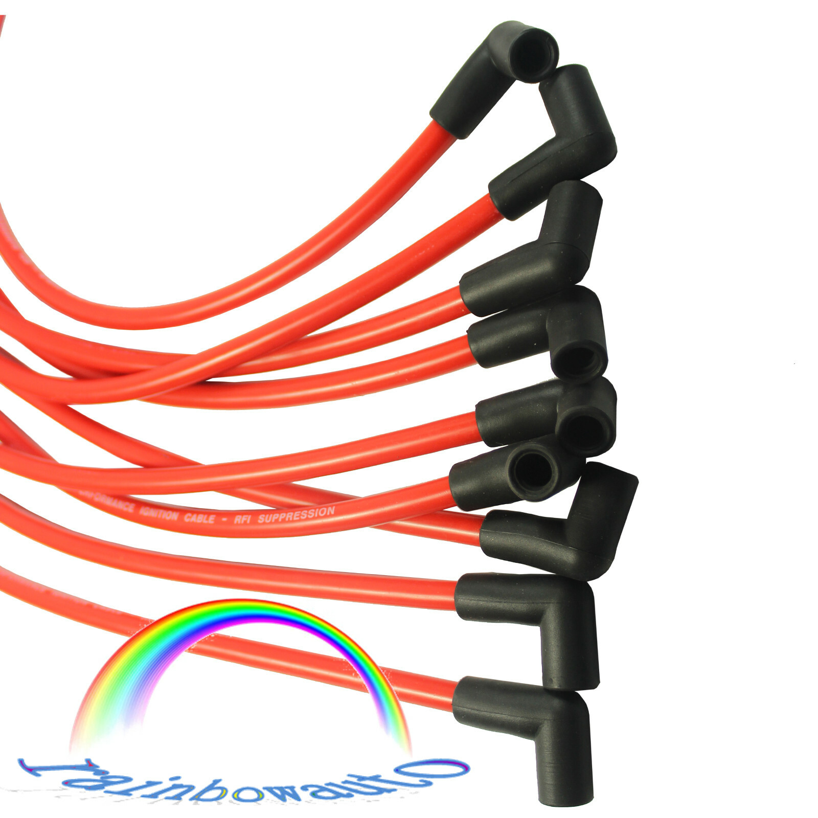 10.5mm Electronic Spark Plug Wire Set SBC BBC Hei 350 383 454 High ...