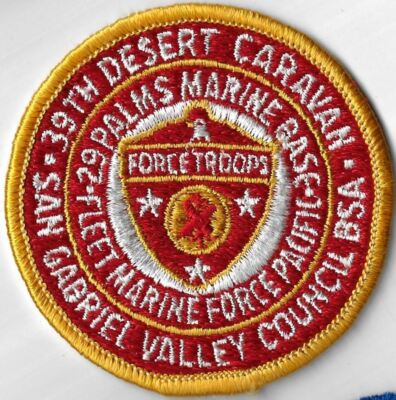 39th District Caravan Force Troops San Gabriel Valley Council BSA YEL ...