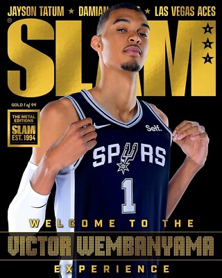 8x10 Photo VICTOR WEMBANYAMA San Antonio Spurs Rookie ROY Print NBA ...