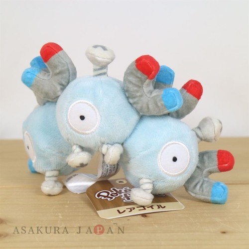 Pokemon Center Original Pokemon fit Mini Plush #82 Magneton doll Toy ...