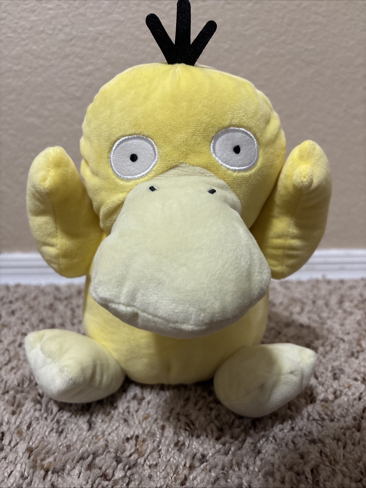 Pokemon 10" Psyduck Plush WCT Duck Stuffed Animal | eBay