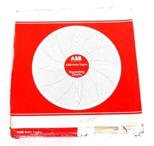 NIB ABB KENT-TAYLOR 500P1225-137% RECORDING CHARTS 500P1225-137 | eBay