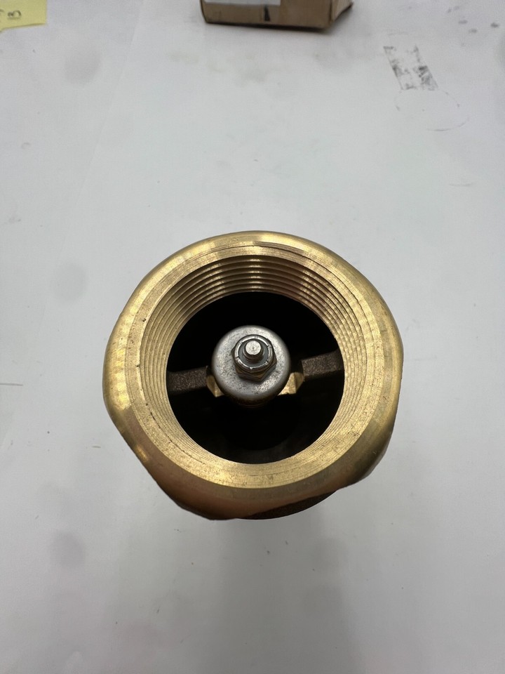 Strataflo Check Valve 1-1/2" No. 300 Brass | eBay