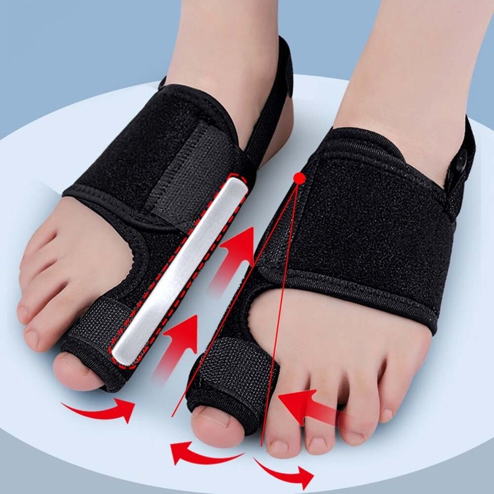 Toe Valgus Brace Toe Splint Foot Correction Brace Toe Fix Strap ...